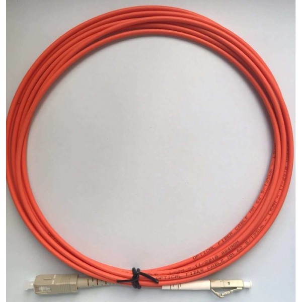 Quality Outdoor Multimode Om1 Om2 Fiber Jumper Cable Simplex Sc LC Connector Optical for sale