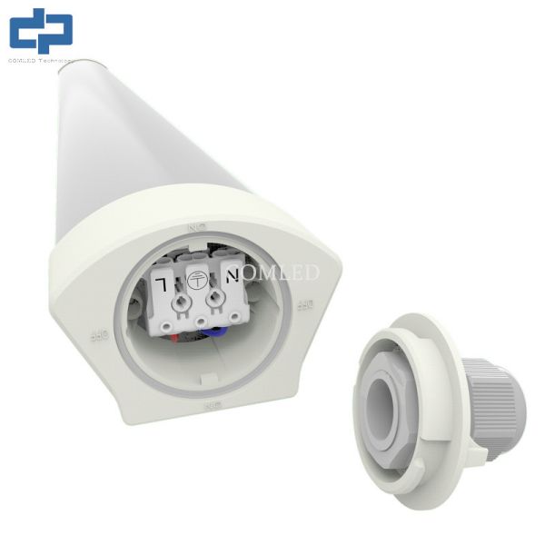 Quality 40w Linear Led Surface Mount Fixture 4FT Linear Light With Press Type Terminal for sale