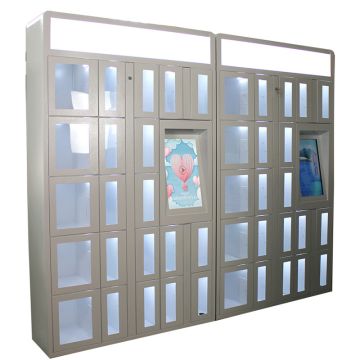 Quality Smart Book Vending Locker Parcel Machine With Touch Screen For Self Service Book for sale