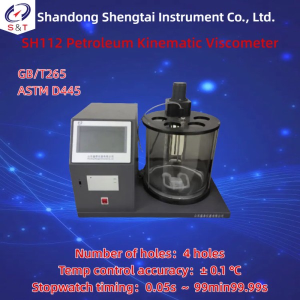 Quality 4 Holes Petroleum Kinematic Viscometer ASTM D445 Room Temp -100 ℃ 1800W for sale