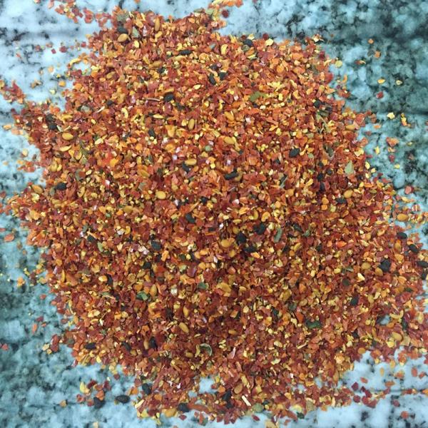 Quality Dried Togarashi Shichimi Chilli Sauce Pepper Seasoning 50g Bottle Package for sale
