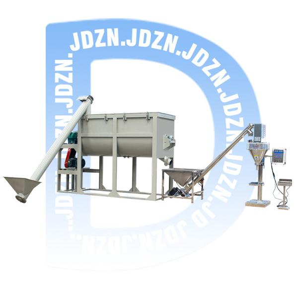 Quality Blue Detergent Powder Making Machine with Mixing Function and Additional for sale
