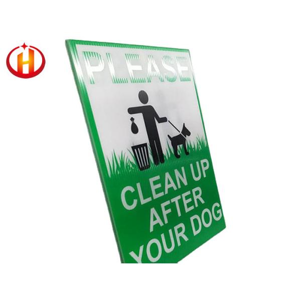 Quality Eco Friendly Corrosion Resistant Coroplast Signs Smooth Surface for sale