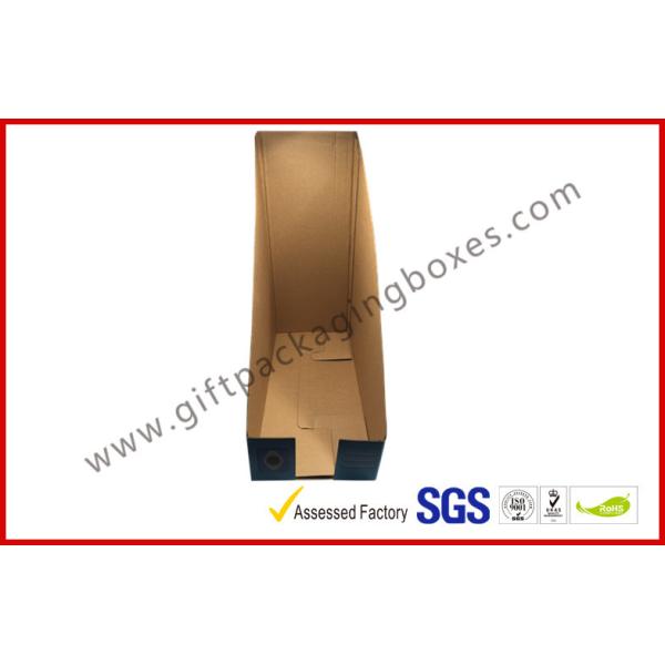 Quality Office Document Folder Corrugated Paper Box Foldable Corrugated for sale