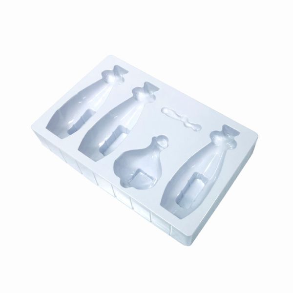 Quality PVC Recyclable Customizable Blister Insert Tray for Skincare Kite for sale