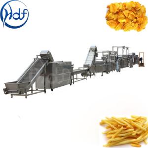 Quality Industrial Automatic Potato Chips Making Machine Electric Heating ISO / CE for sale
