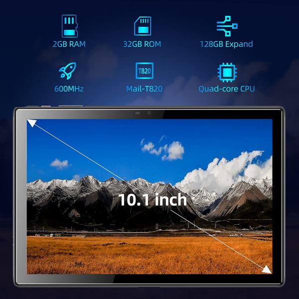 Quality 32GB ROM Quad Core Ultrabook Touchscreen Smart Pad Notebook Android 11 10.1 Inch for sale