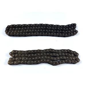 china Steel Motorcycle Transmission Parts Timing chain 25H 84L / C25H 88L Multi Color