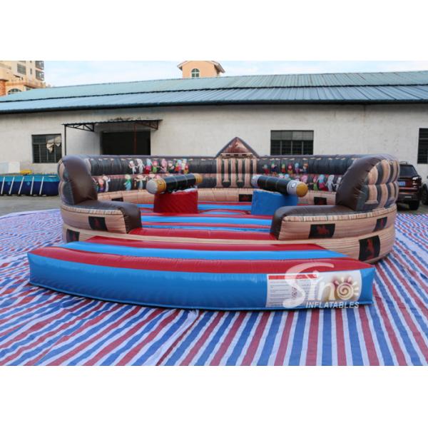 Quality 6m Dia. kids N adults ancient inflatable gladiator jousting arena with for sale