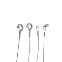 Quality Steel Wire Rope Sling With Hook For Lighting Display And Hanging for sale