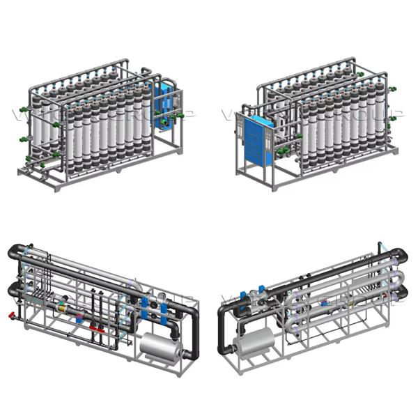Quality 10000LPH Ultrafiltration Equipment UF RO System High Performance for sale