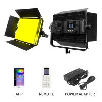 Quality 2700K 7500K RGB LED Panel Light 120 Watt LED Flood Light Bluetooth for sale