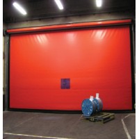 Quality Wind Resistant Industrial Fast Door Exterior PVC High Speed Fold Up Doors for sale