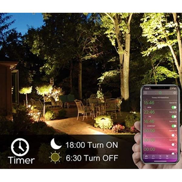 Quality App Controlled RGBCW Outdoor Waterproof LED Flood Lights 35W for sale