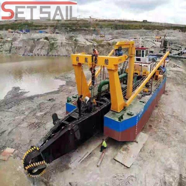 Quality Customized Rexroth Control System Hydraulic Cummins Engine Dredger for River for sale