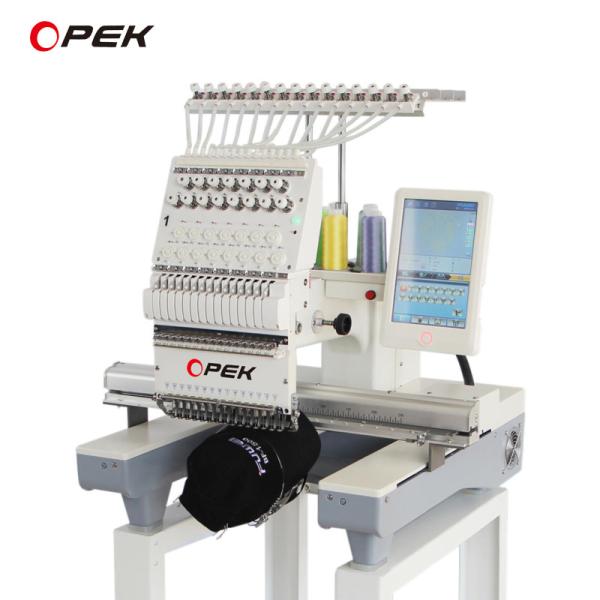 Quality Home Flat Cap Hat T-shirt Computer Embroidery Sewing Machine with Other Head for sale