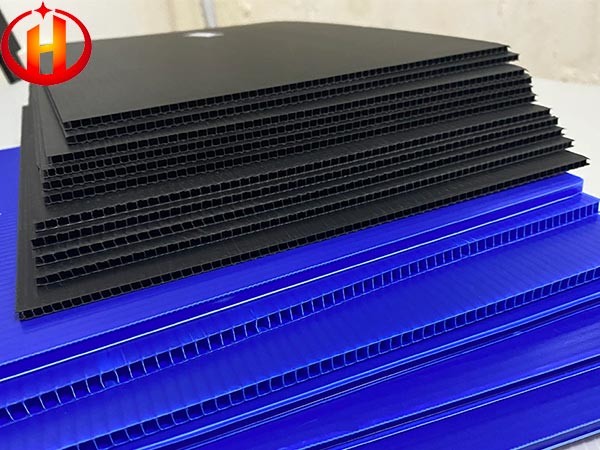 Quality Flat ESD Corrugated Plastic Panels 300gsm Water Resistant Reusable for sale