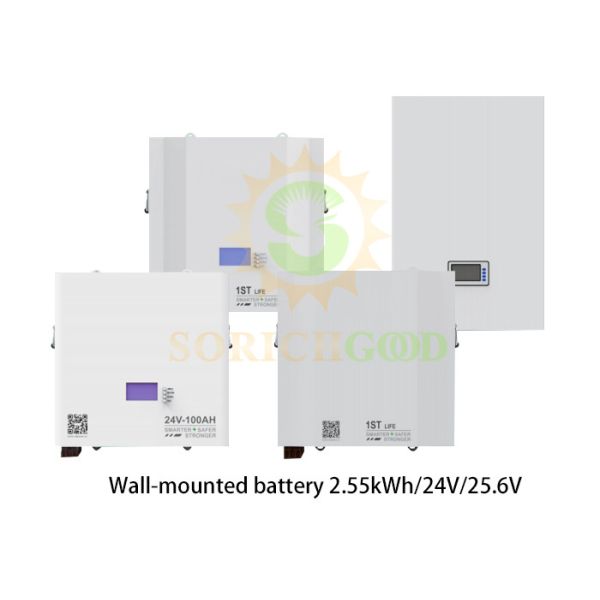 Quality Wall Mounted Battery Series 2.5-5kWh 24V 25.6V For Long Lasting Solar Energy Storage for sale