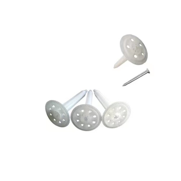 Quality Building Construction Material Fixing Steel Insulation Nails with Plastic Washer for sale