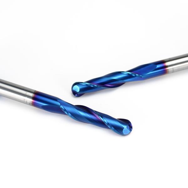Quality CNC Router Bit Ball Nose End Mill Cutters 2 Flutes 4 Flutes Radius End Milling Cutter Carbide Milling Tool Ball Nose End Mill for sale