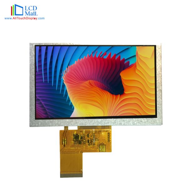 Quality 5 Inch WVGA 800*480 DOTS TFT LCD Module Capacitive Touchscreen for sale