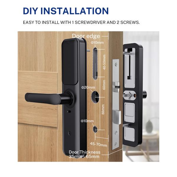 Quality Inteligente Bluetooth Digital Door Lock For Apartment Hotel for sale