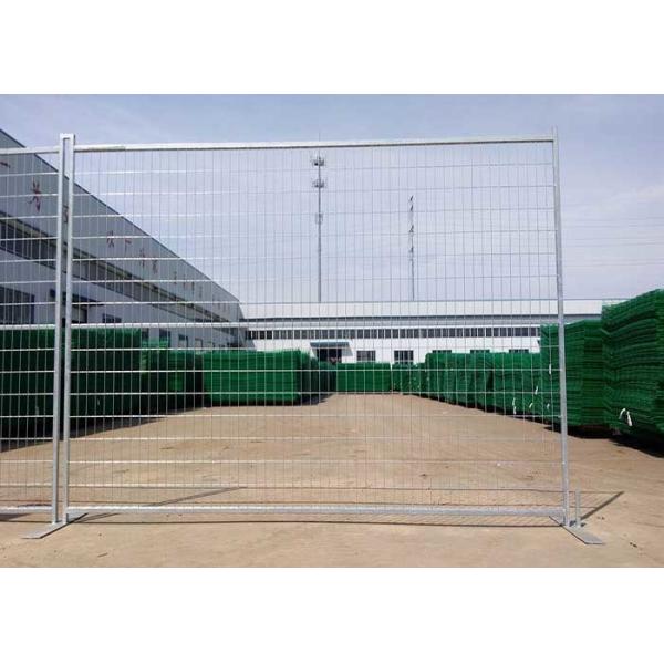 Quality Q235 Steel Powder Coated Temp Construction Fence for sale