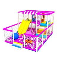 Quality Purple Yellow Indoor Soft Play Playground Children Adventure Amusement Play for sale