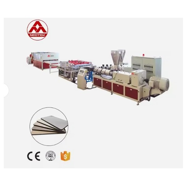 Quality 132/160KW Main Motor SIEMENS Motor PVC Foam Board Saw Cutting Production Line for sale