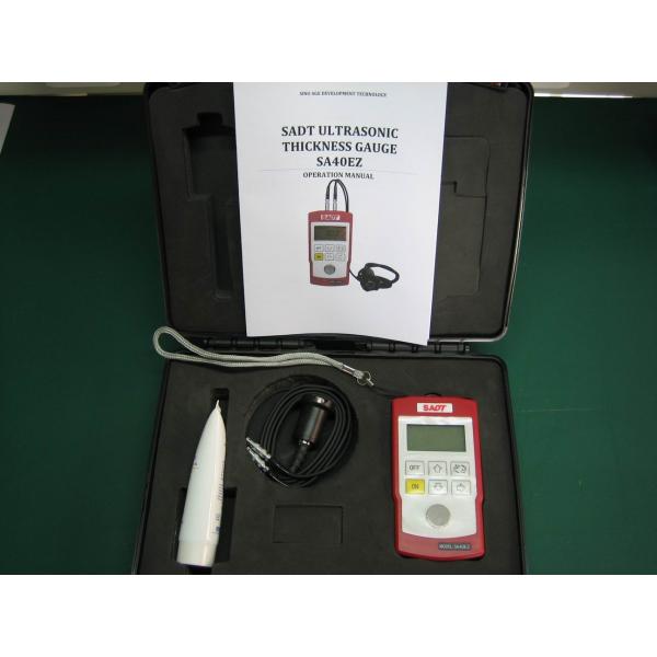 Quality Portable Ultrasonic Thickness Gauge 0.7mm - 300mm Pulse Echo With Dual Probe for sale