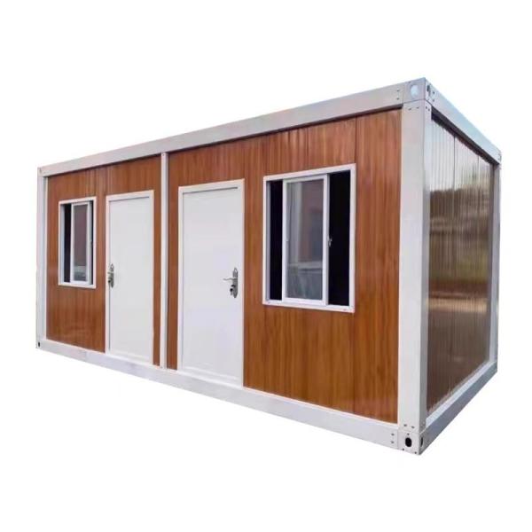Quality Prefabricated Container House With Modern Style Galvanized Steel Frame for sale