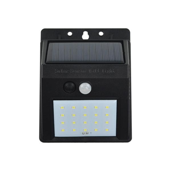 Quality LED Solar Wall Lamp Path Staircase Outdoor IP65 Waterproof Motion Sensor Wall for sale