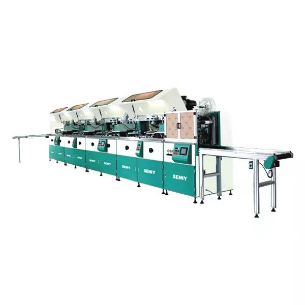 Quality 4 color 300x250mm 6000pcs/Hr Automatic Labeling Machine For Bottles for sale