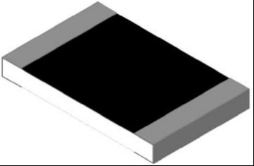 Quality 50ohm 100 Ohm 8 Watt Chip Resistors 6.35*9.5mm for sale