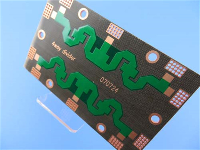 Quality F4BME265 High Frequency PCB DK2.65 PTFE Double Sided With OSP and Green Mask for sale