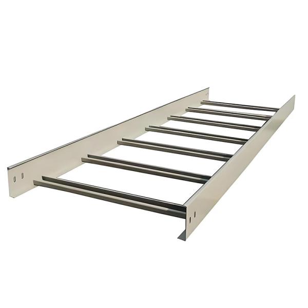 Quality 1000mm Trough Type Cable Tray 500kg Load Ladder Type Tray Wall Mounted for sale