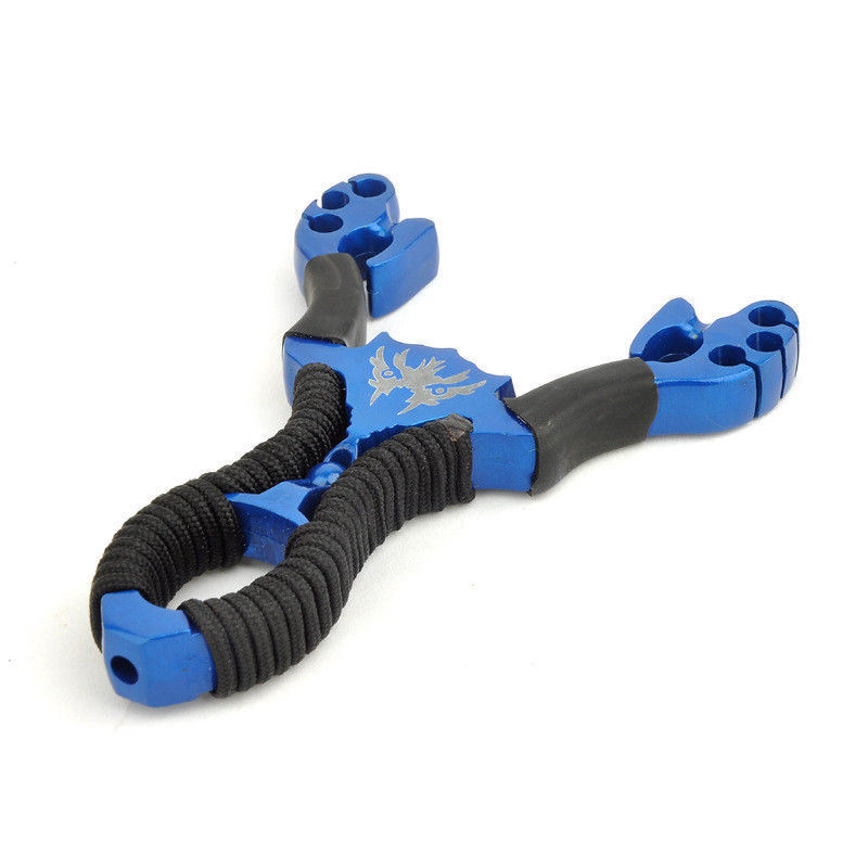 Outdoor Metal Hunting Slingshot Powerful Arrow Slingshot Capapult