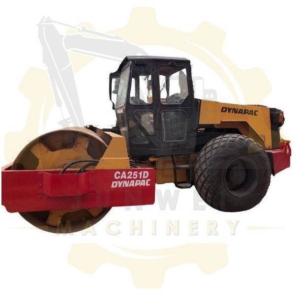 Quality Dynapac Ca301 Ca251 Ca602 Double Drum Roller Used Compactor Roller For Road Machinery for sale