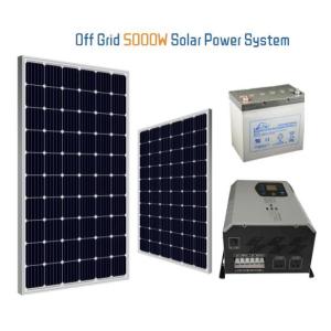 Quality 5KW Solar Power Home Kits Full House Solar System for sale