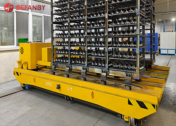 Quality Self - Propelled Annealing Furnace Rail Transfer Cart High Temperature Proof for sale
