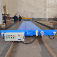 Quality 35 Tons Motorized Transfer Trolley Electric Stepless Speed Cable Reel Powered for sale