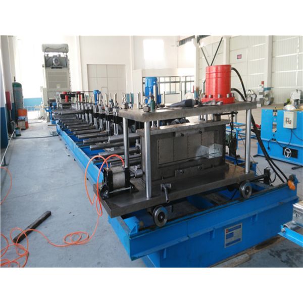 Quality Durable Trunking Cable Tray Roll Forming Machine , Metal Rolling Equipment for sale