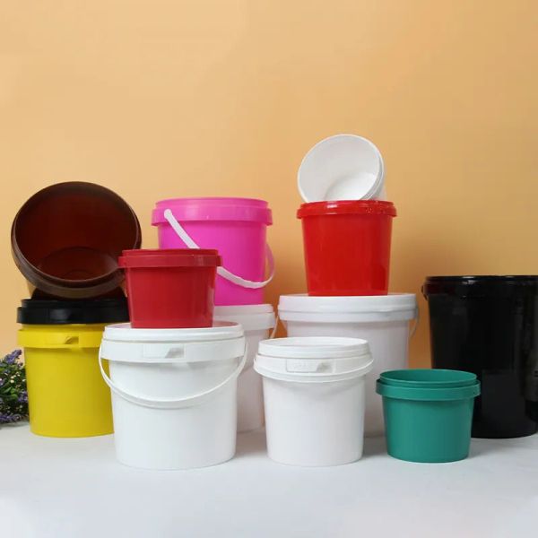Quality Waterproof Plastic Utility Bucket Plastic Buckets With Lids Storage And Liquid Disposal for sale