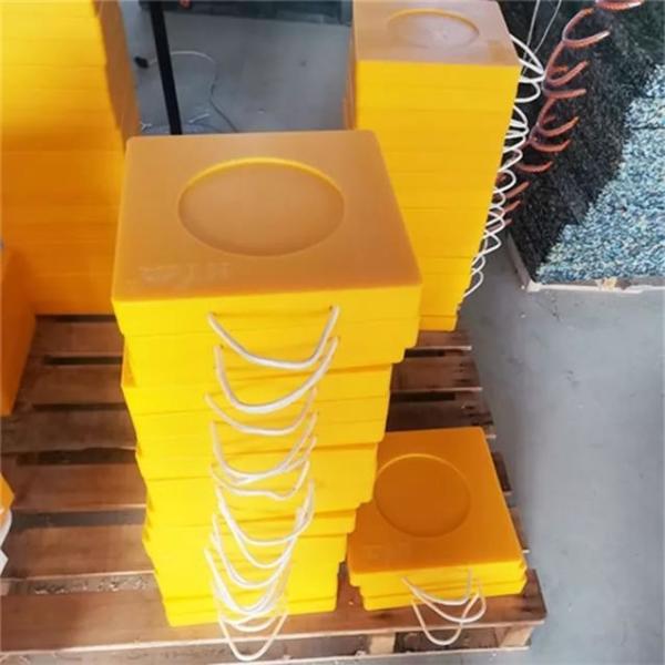 Quality High Density Polyethylene Plastic Pump Crane Outrigger Pads HDPE Trailer Jack for sale