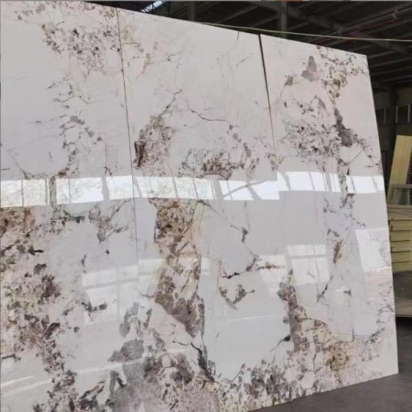 Quality Waterproof Anti-Scratch Marble Carbon Crystal Plate for Interior Wall Decor Materials for sale