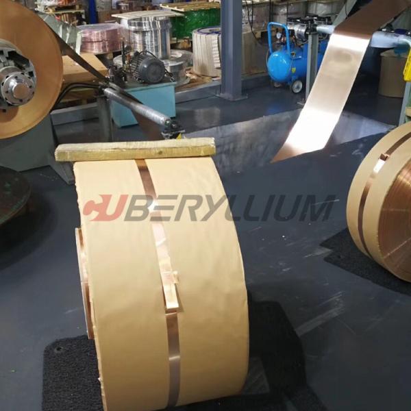 Quality CDA174 UNSC17410 Beryllium Copper Material Alloy Strip for sale