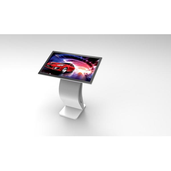 Quality Indoor Capacitive Touch Screen Kiosk TFT Metal Case Toughened Glass Material for sale