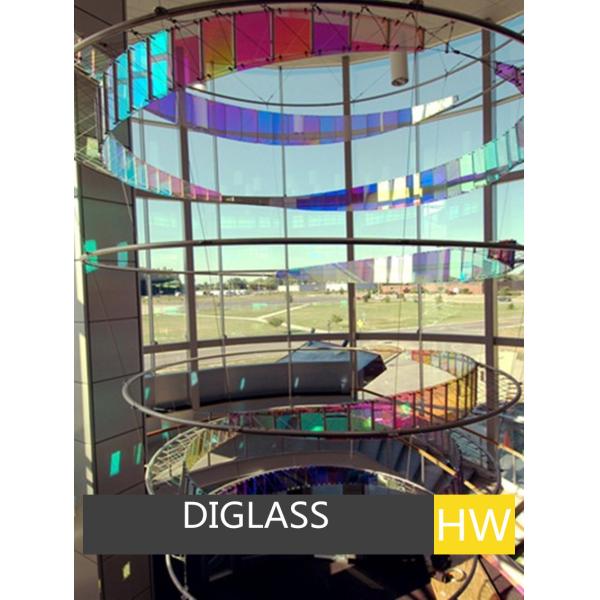 Quality Diglass Laminated Dichroic Glass For Glass Shower for sale