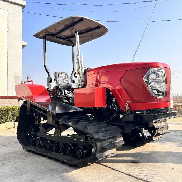 Quality Small 80HP Crawler Tractor Agricultural Equipment Fully Automatic Tracked for sale
