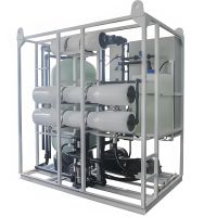 Quality 100-1000M3/Day Salt Water Treatment System With Duplex Steel 2205 for sale